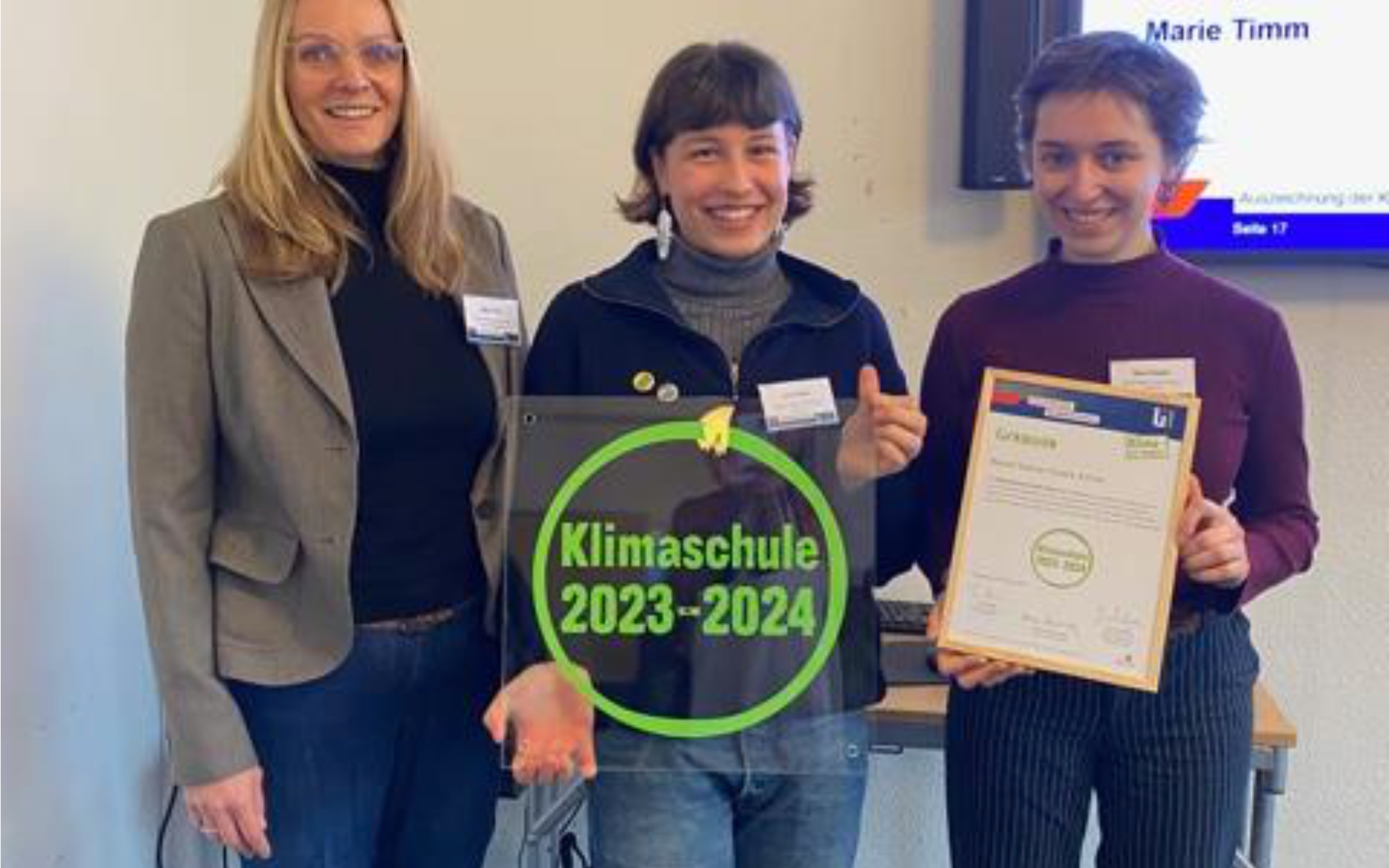 Einsatz lohnt sich: Die RStA wird erneut Klimaschule! - Rudolf Steiner Schule Altona